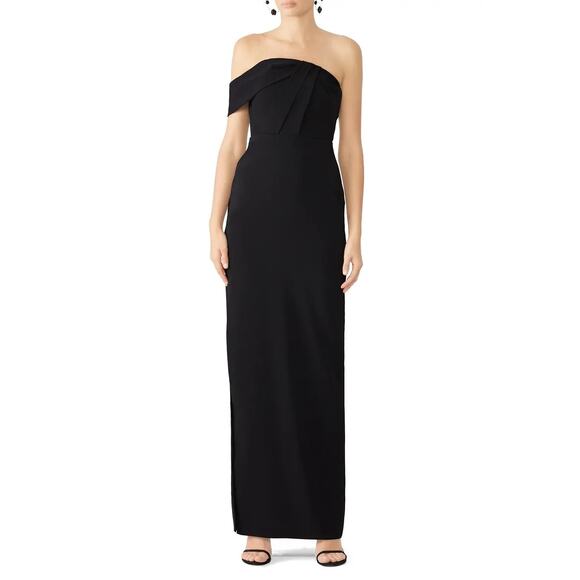 JAYGODFREY | Dresses | Jay Godfrey Dress Gown Maxi Black Tie One ...
